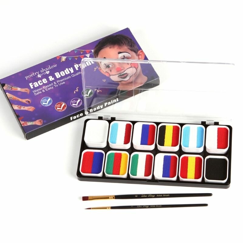 Набор аквагрима для лица и тела