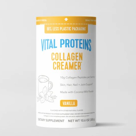 Vital Proteins, Collagen Creamer, Коллагеновые сливки, вкус ванили, 300 г