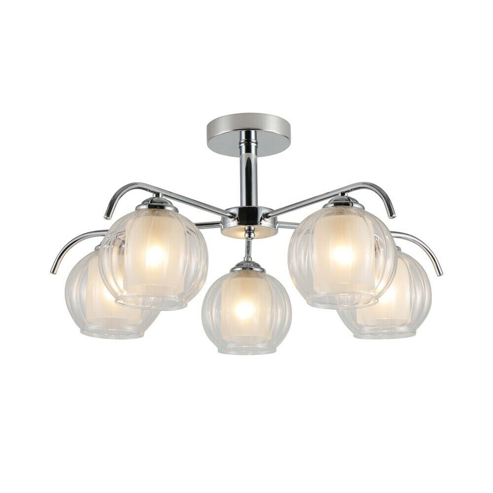 Люстра потолочная Schaffner Festa E27 200 Вт 18 кв. м (4365-5 CR)