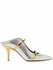Мюли Malone Souliers Maureen, размер 40 IT, серебряный