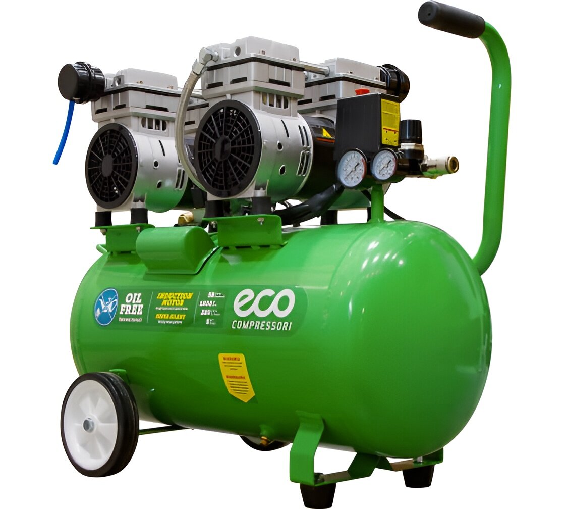 Компрессор Eco AE-50-OF1, 50 л, 1.6 кВт, бытовой, электрический