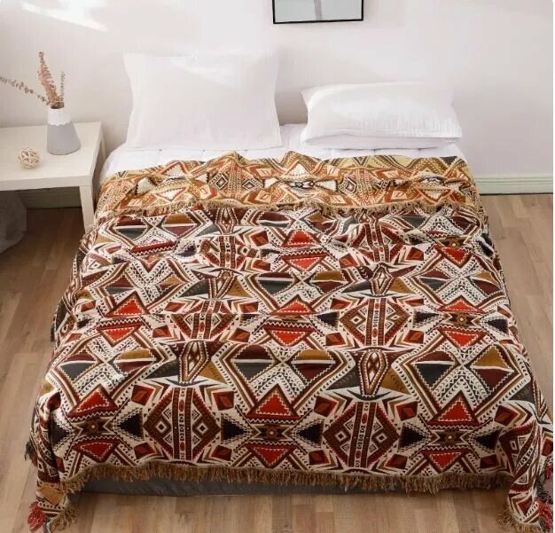 Плед homely , Хлопок, Муслин, 230 см х 200 см