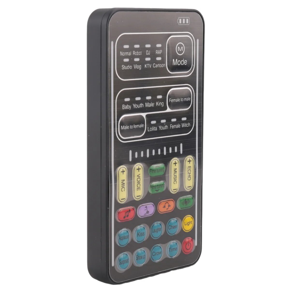 Эффективный прибор для изменения голоса, ручной микрофон, устройство для изменения голоса со звуком, многофункциональная машина с эффектами для телефона/Xbox/переключателя (i9)