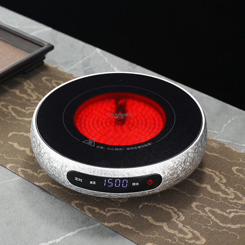 Электрическая керамическая плита Tango Manufacturer, чайник 1500W, ультратонкий мини-стеклянный чайник, подарок для заваривания чая