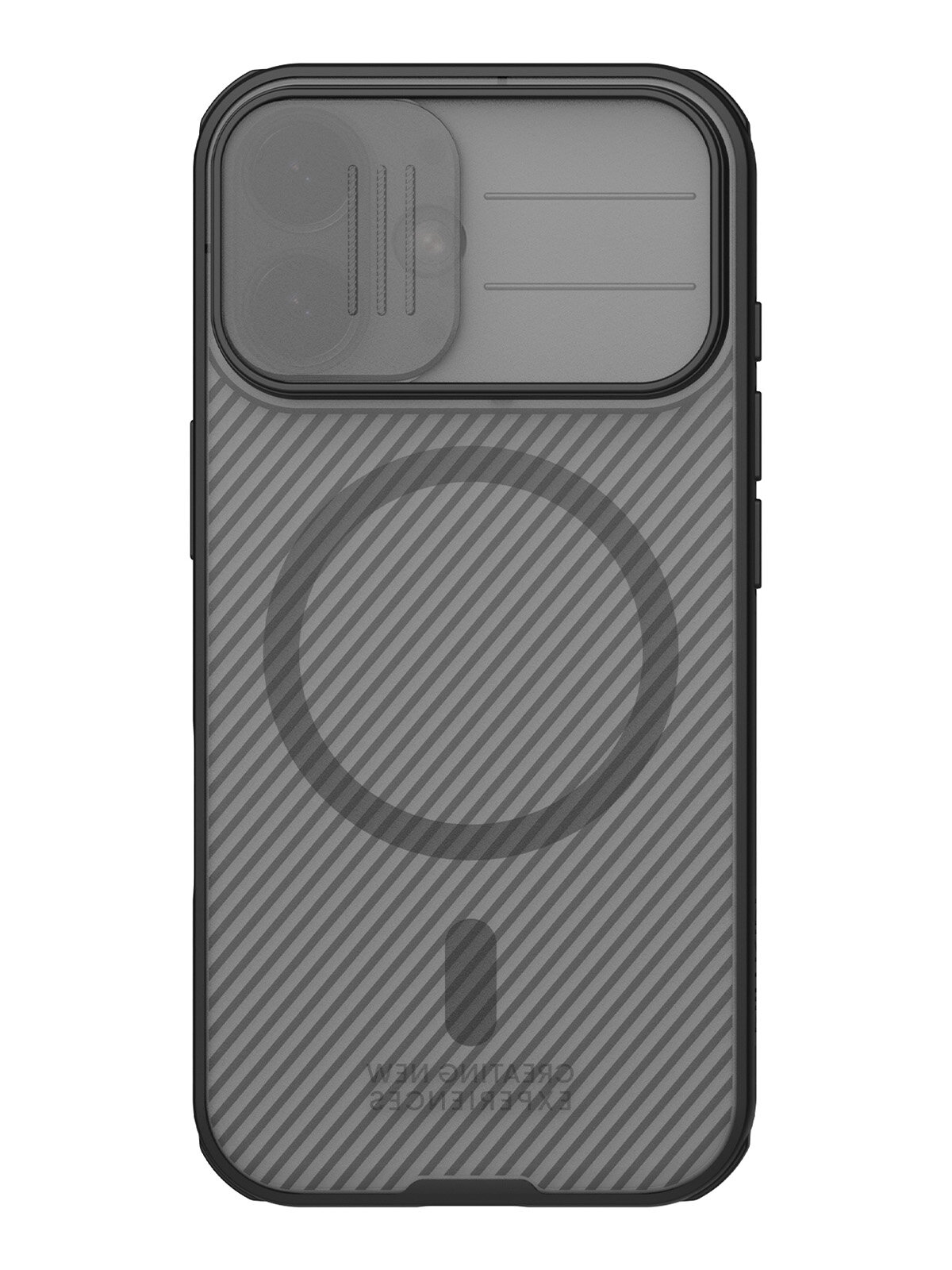 Чехол Nillkin на iPhone 17, CamShield Pro с магнитами MagSafe, с защитной шторкой, прозрачный