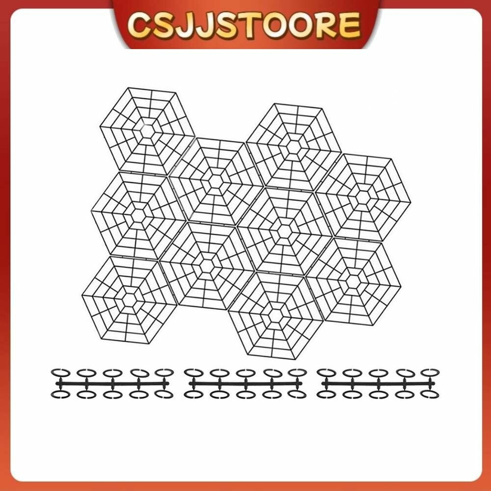 Ромбовидная рыбозащитная сетка для пруда, плетение для водоема с рыбой