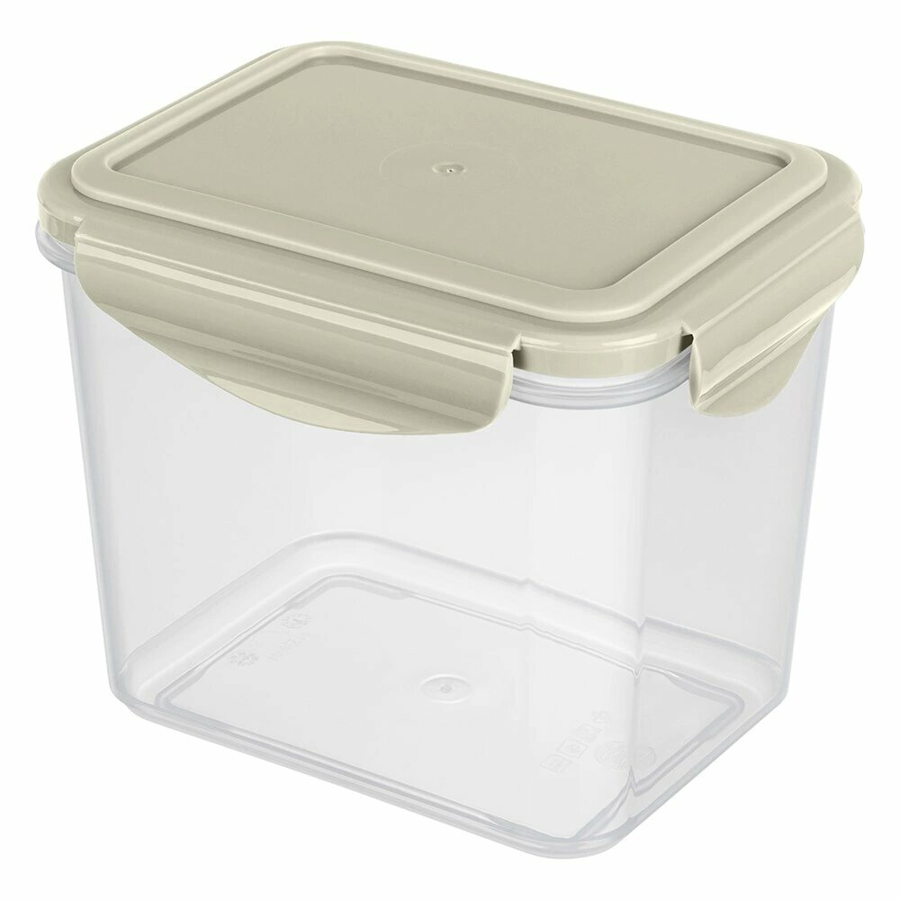 Контейнер герметичный "Smart Lock" Phibo, 0.9 л, пластик, светло-серый