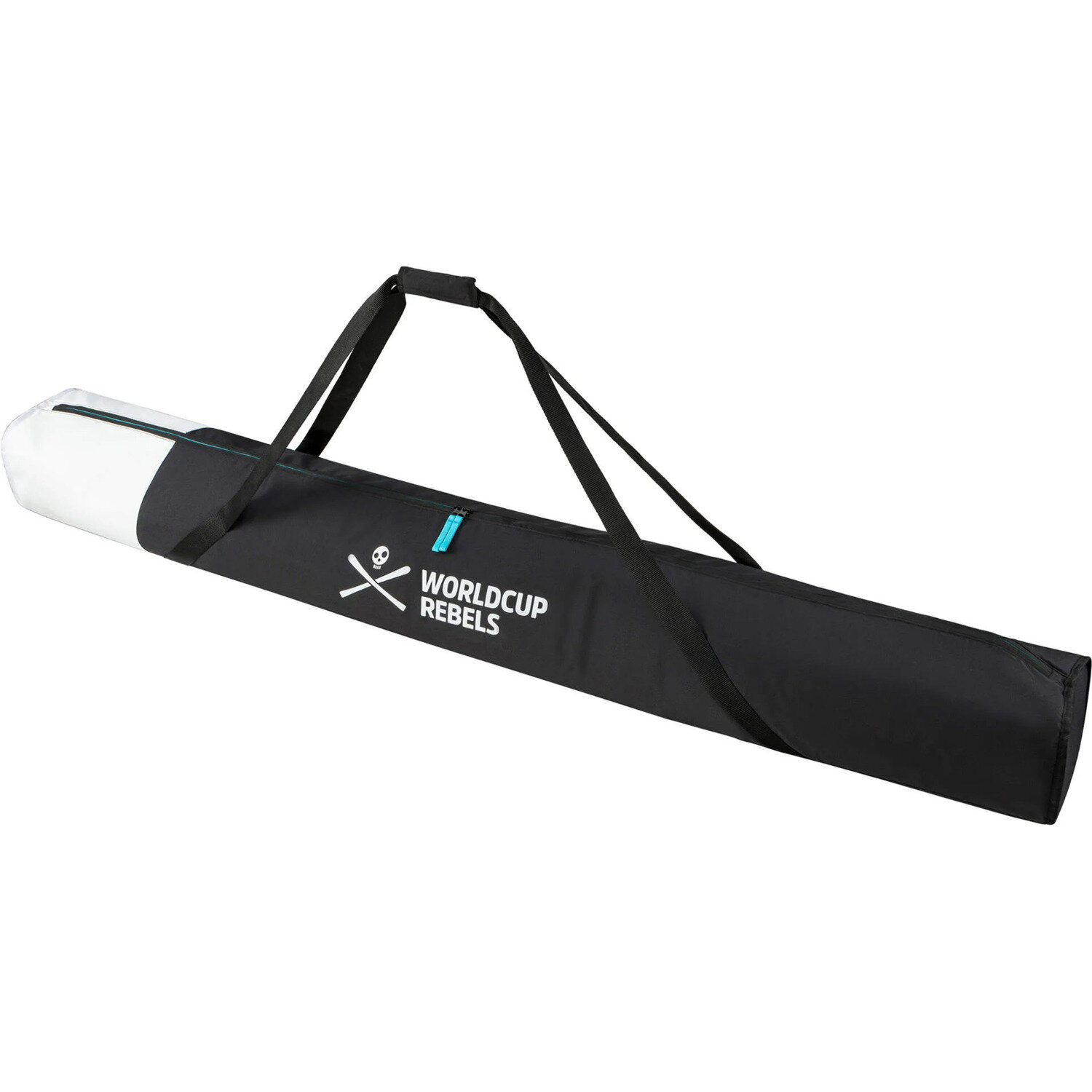 Чехол г/л однопарный Head Rebels Single Ski Bag Black/White/Speed Blue (180) 25/26 Черный, для мужчин