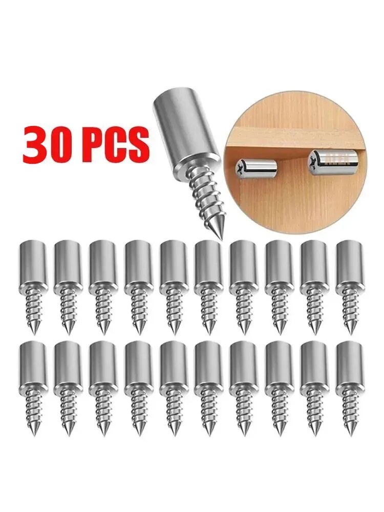 Винт 7.5 x 26 мм, головка: Резьбовая, 30 шт. 140 г