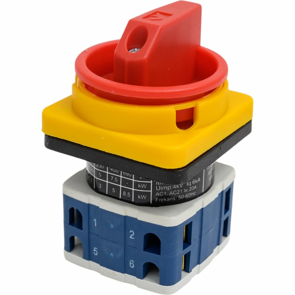 Двухпозиционный трехфазный переключатель EMAS PSA020AK341E