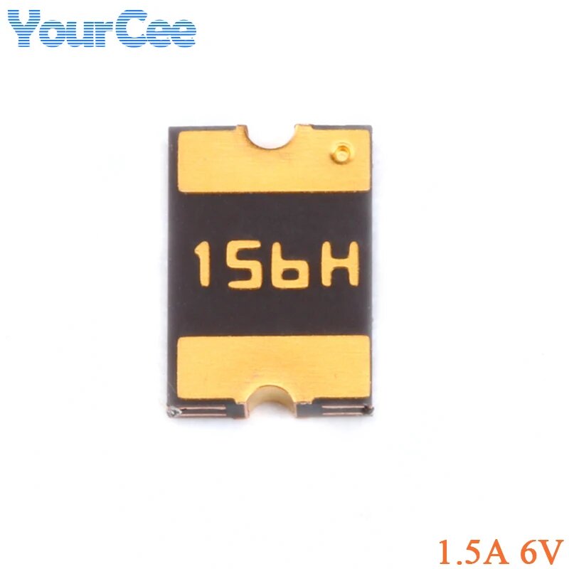Самовосстанавливающиеся предохранители Your Cee 0.1~2.6A 1812 5pcs, 1.5A 6V