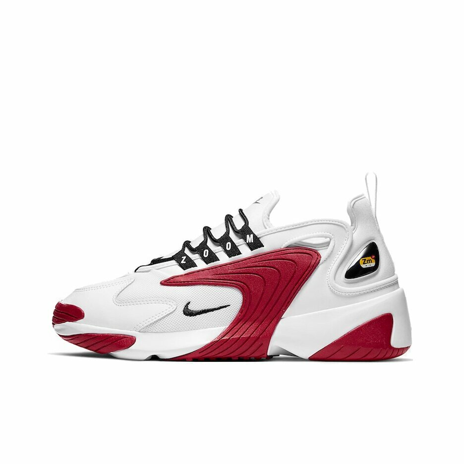Кроссовки NIKE Zoom 2K, размер EU 40.5 стопа (25.5CM), белый, — фото 1
