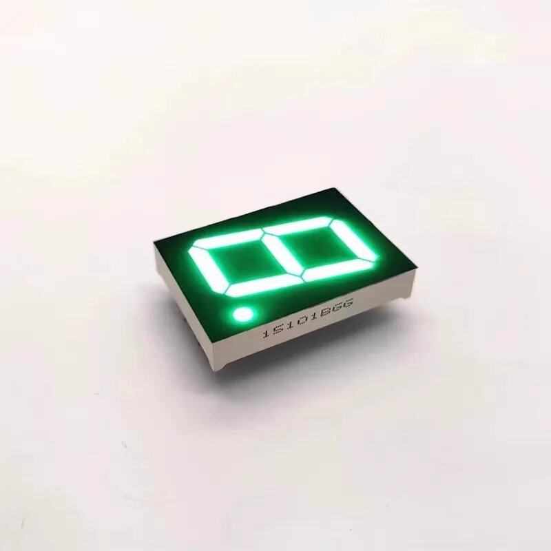 Светодиодный дисплей 7-сегментный 1.5" Pure Green Common Anode 5шт