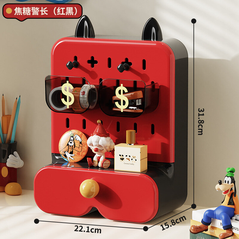 Настольная перфорированная панель для хранения, ящик для студентов, офисная рабочая станция, органайзер для ручек, коробка для хранения