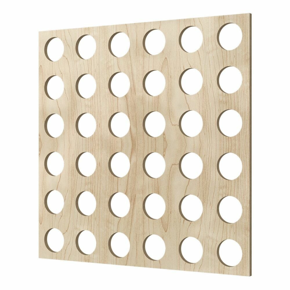 Перфорированная Панель Cosca Форо 16 ХДФ Клён В780хШ1400 мм / Коска.