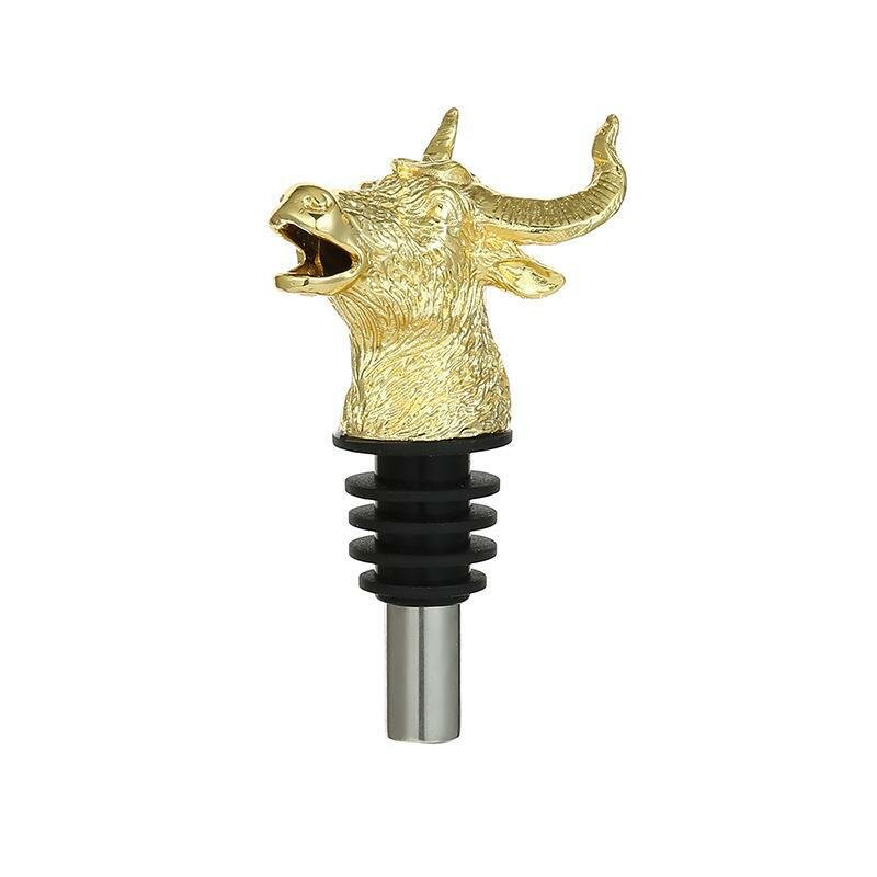 Креативный носик для вина в виде головы дикого гуся, наливник для красного вина, пробка для бутылки, нержавеющий наливник для вина