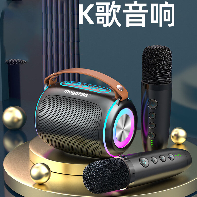 Умная Bluetooth-колонка, высококачественный звук, супер бас, большая громкость, портативная, для автомобиля, сборка наличными, маленькая колонка