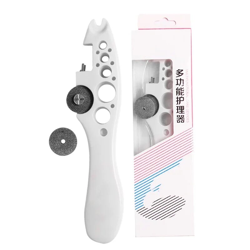 Портативная стеклянная открывалка CARENT Розовый, White