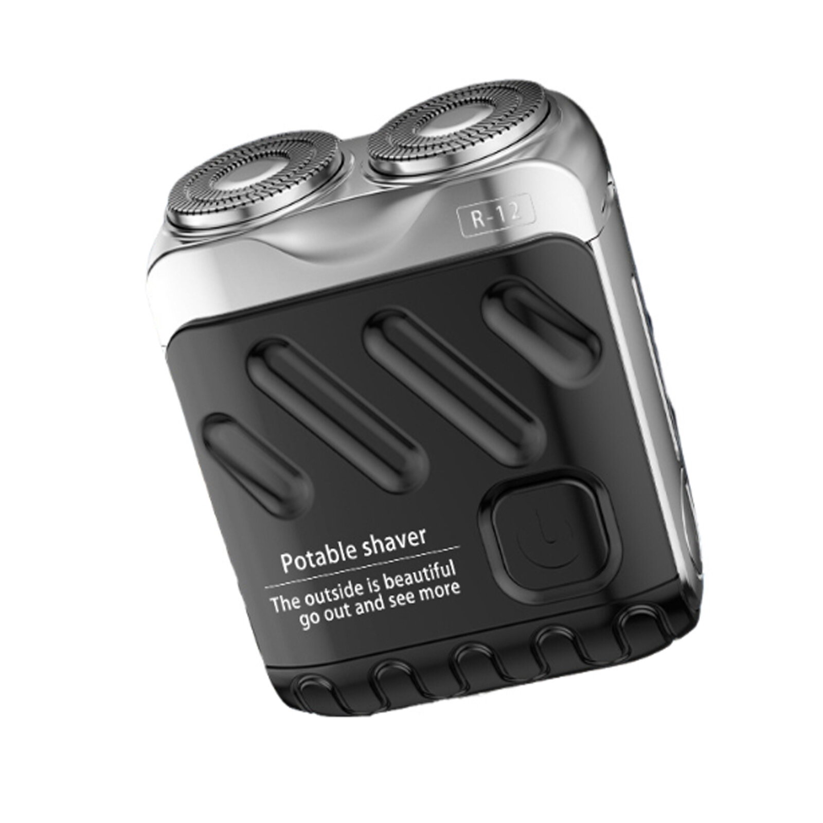 Мини электрический бритва речемрджабл модель ультра клин водный моемый портативный мужской бритва, магнитная головка, кнопка запуска, высокоскоростной мотор, мощность, мокрый сухой, двойное кольцо сетка, 1 час зарядка, 60 дней автономность, 63мм корпус,