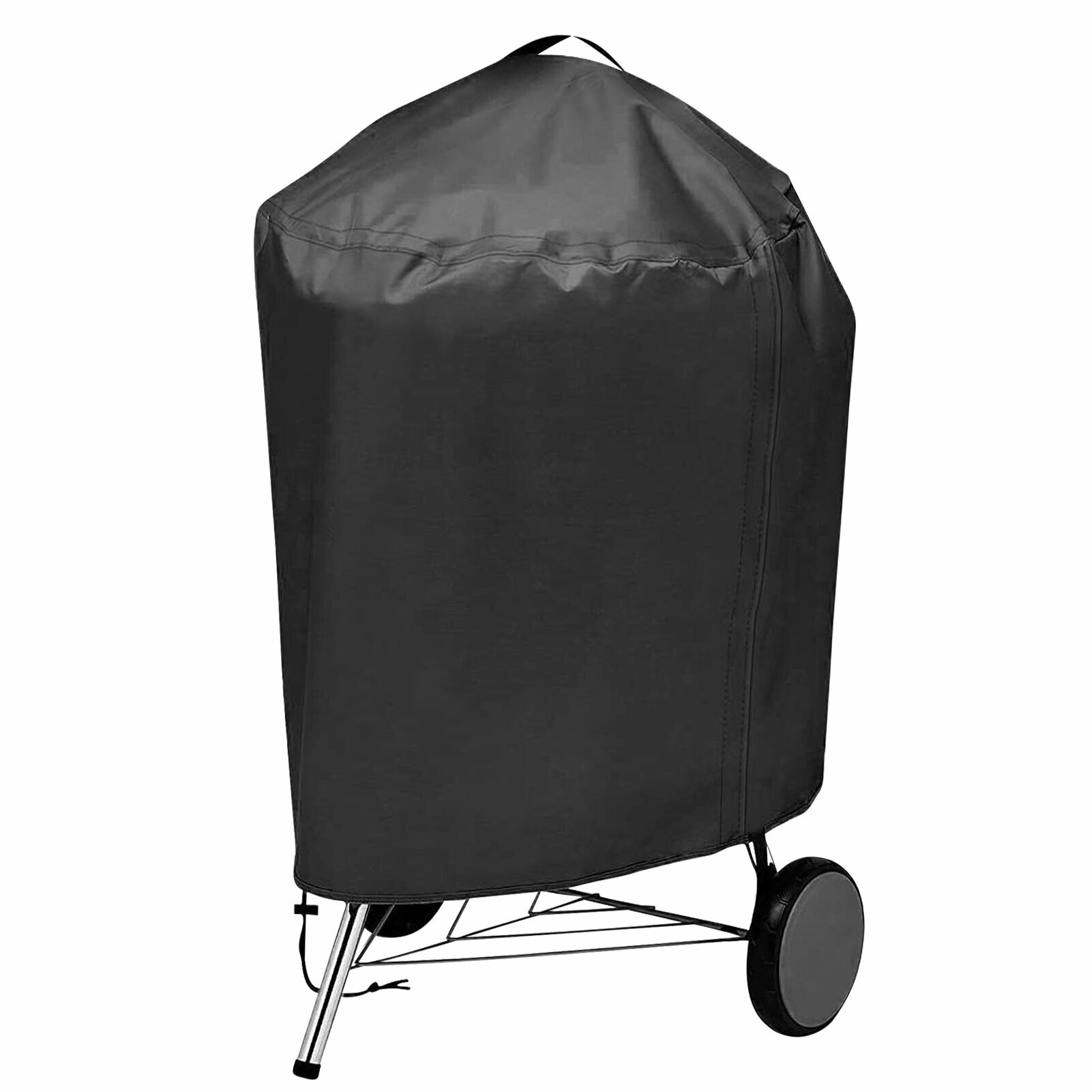 Крышка для барбекю круглая из ткань 420D Оксфорд для уличной печи защитная ткань от солнца для гриля плиты мебели размер 71*68см 75*70см 1 штука