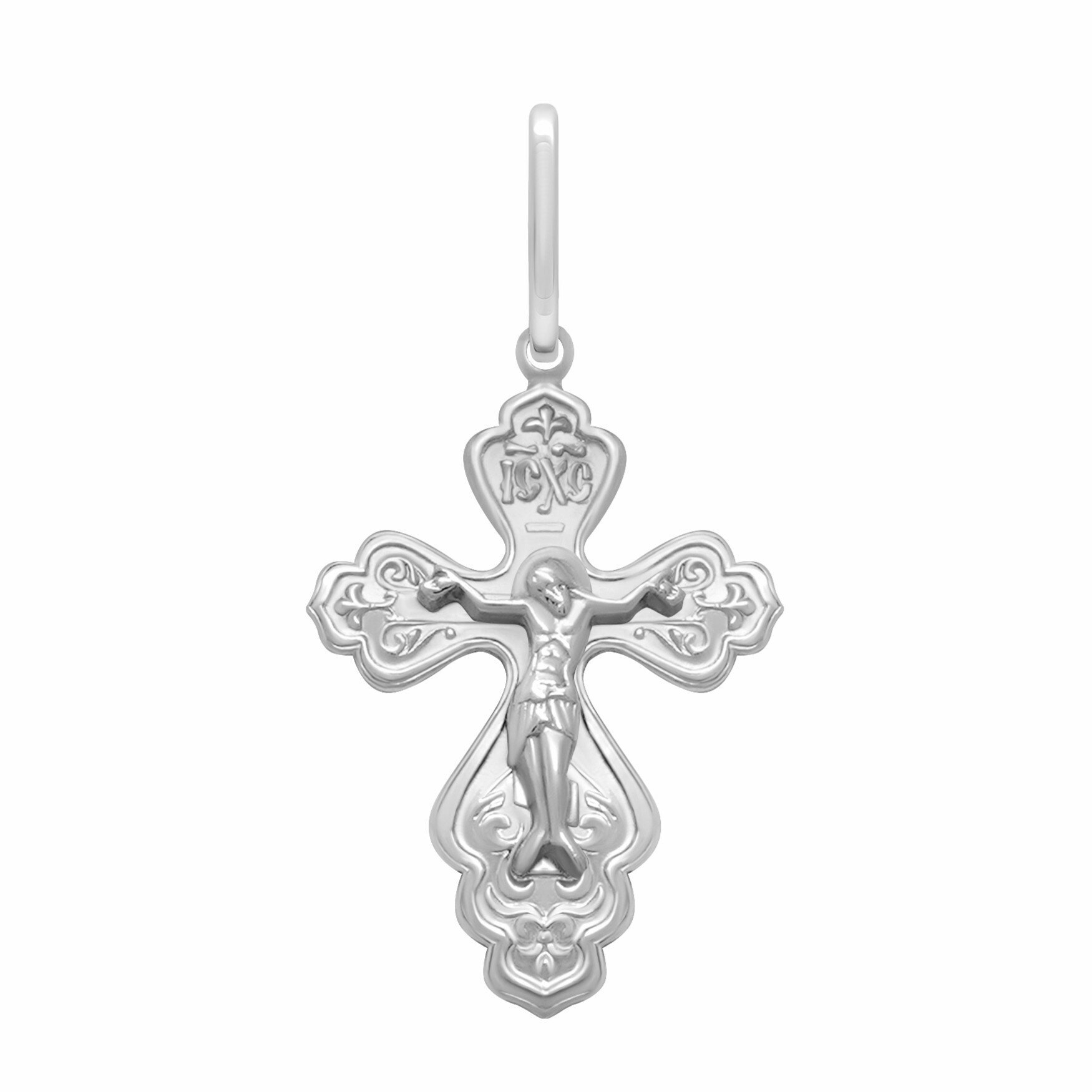Крестик, серебро, 925 проба