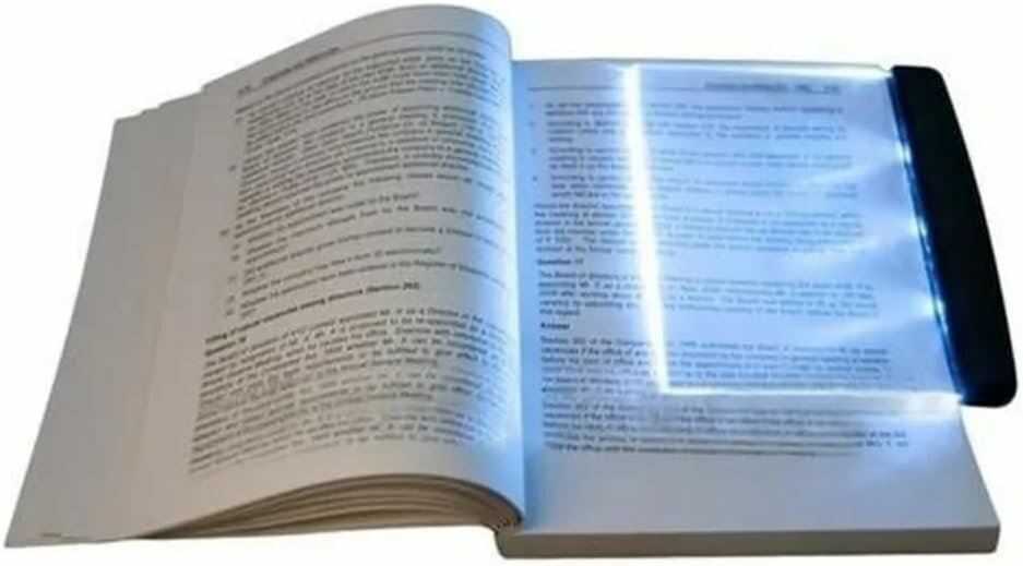 Книжный свет Bookmark, LED лампа для ночного чтения, свет для студентов Eye-Friendly