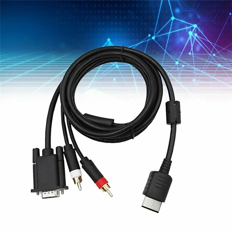 Кабель VGA для Игровой Консоли высокой четкости SEGA Dreamcast HD Adapter
