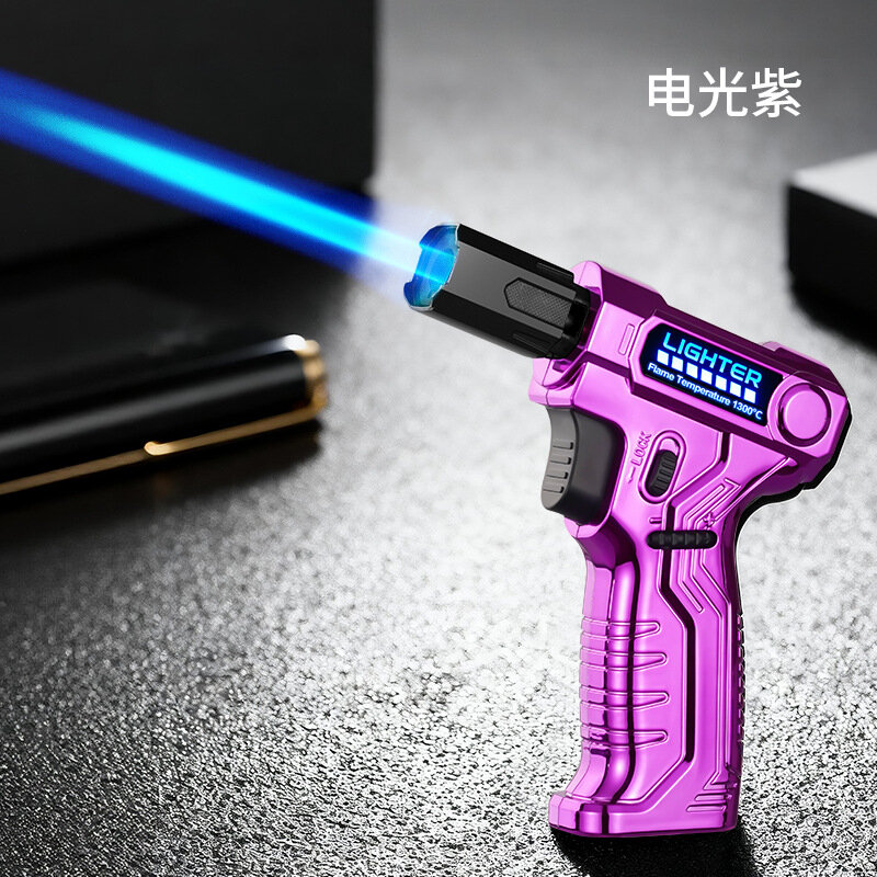 Новая высокотемпературная ветроустойчивая сварочная горелка с прямым потоком для моксибусии, зажигания благовоний, барбекю, зажигания сигар, выпечки и мощного зажигалки