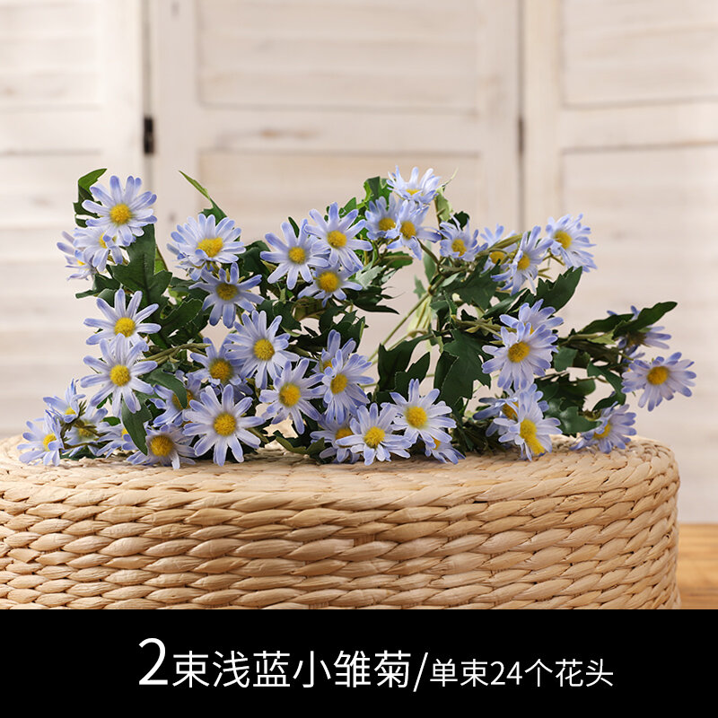 Маленький букет ромашек, искусственные цветы, шелковые цветы ромашки, центральное украшение для спальни и обеденного стола, флористическая композиция, реквизит для фотографии