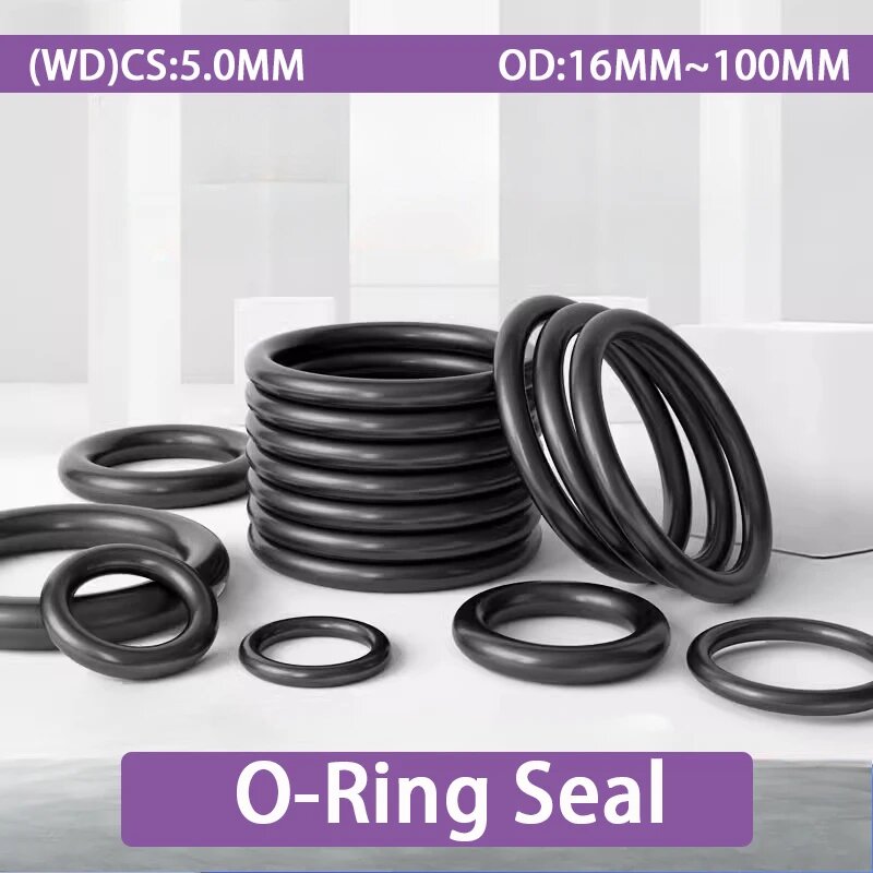 Резиновые уплотнительные кольца NBR OD 60mm(10Pcs)