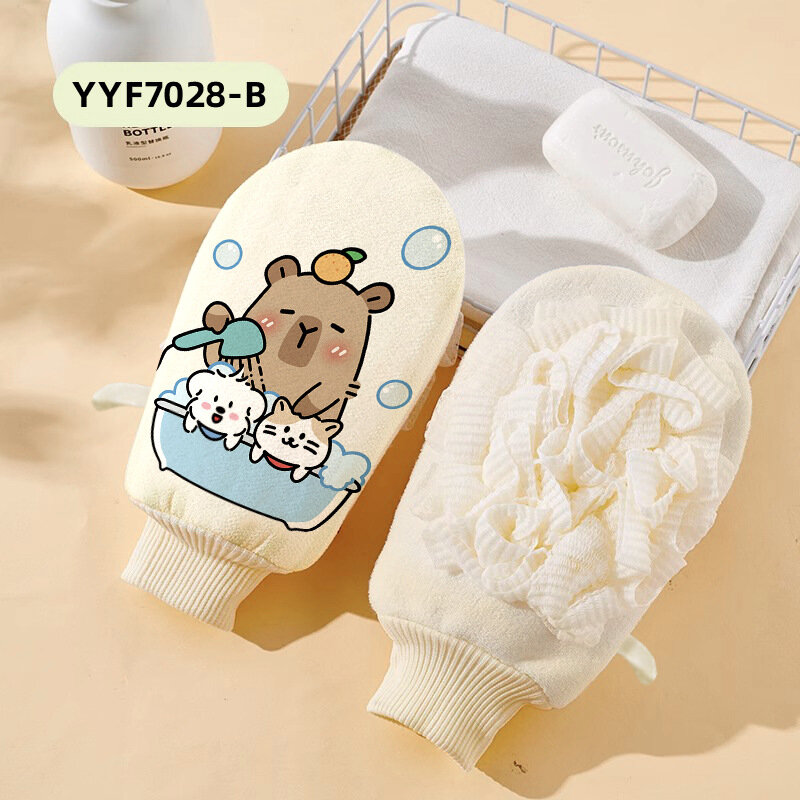 Креативная мочалка для ванны, мощная очищающая, универсальная, дружелюбная к коже, для домашнего использования, специальная мочалка для спины, пенящаяся мочалка