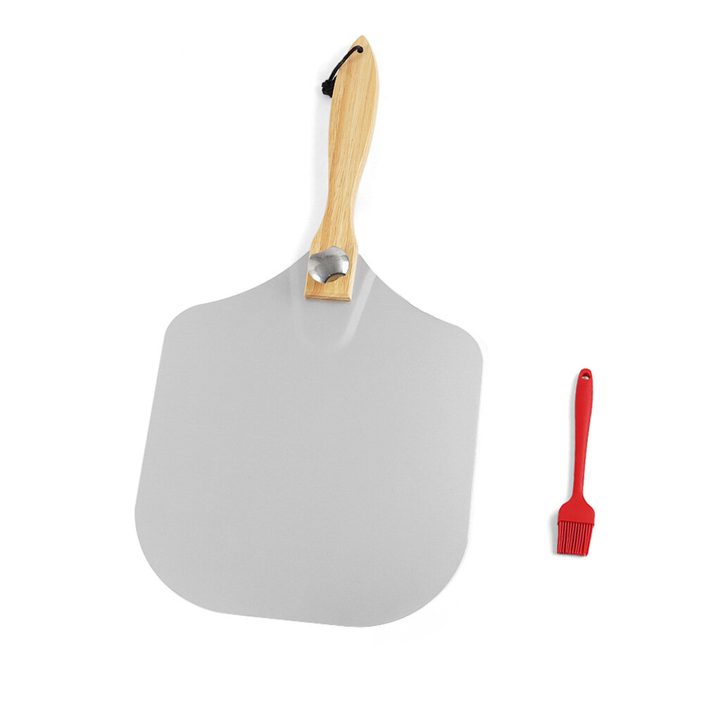 Алюминиевая лопатка для пиццы, инструмент для переноски пиццы, набор из 12inch инструментов для пиццы, набор колес для резки пиццы