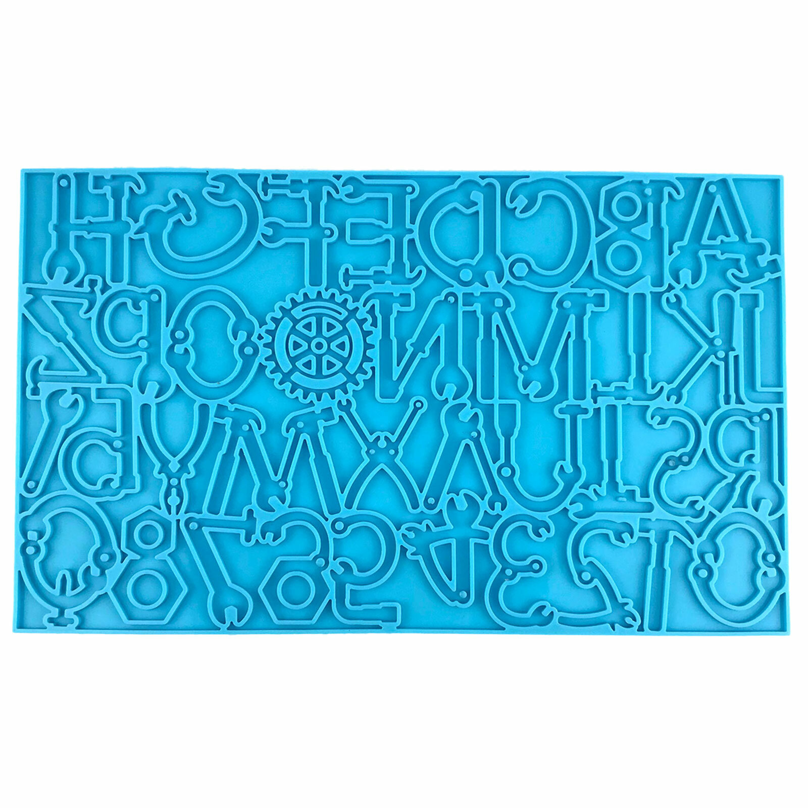 Сделай сам Блестящие серьги в форме букв в форме инструментов, Формочки-талисманы, Формочки из эпоксидной смолы