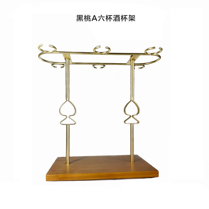 Красный стержень Черный низ Черный галстук Красный бокал для вина Европейский роскошный высококачественный хрустальный