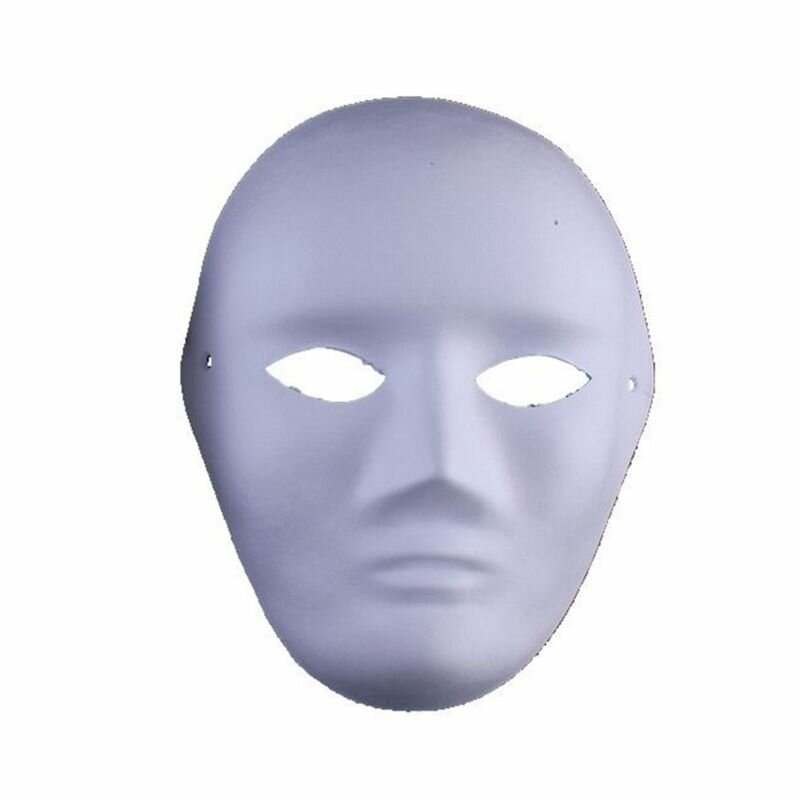 Бумажная маска для раскрашивания