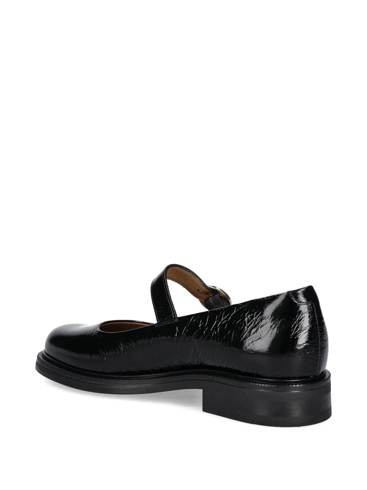 Балетки BILLI BI Buckle-strap ballet flats, размер 37, черный — фото 1