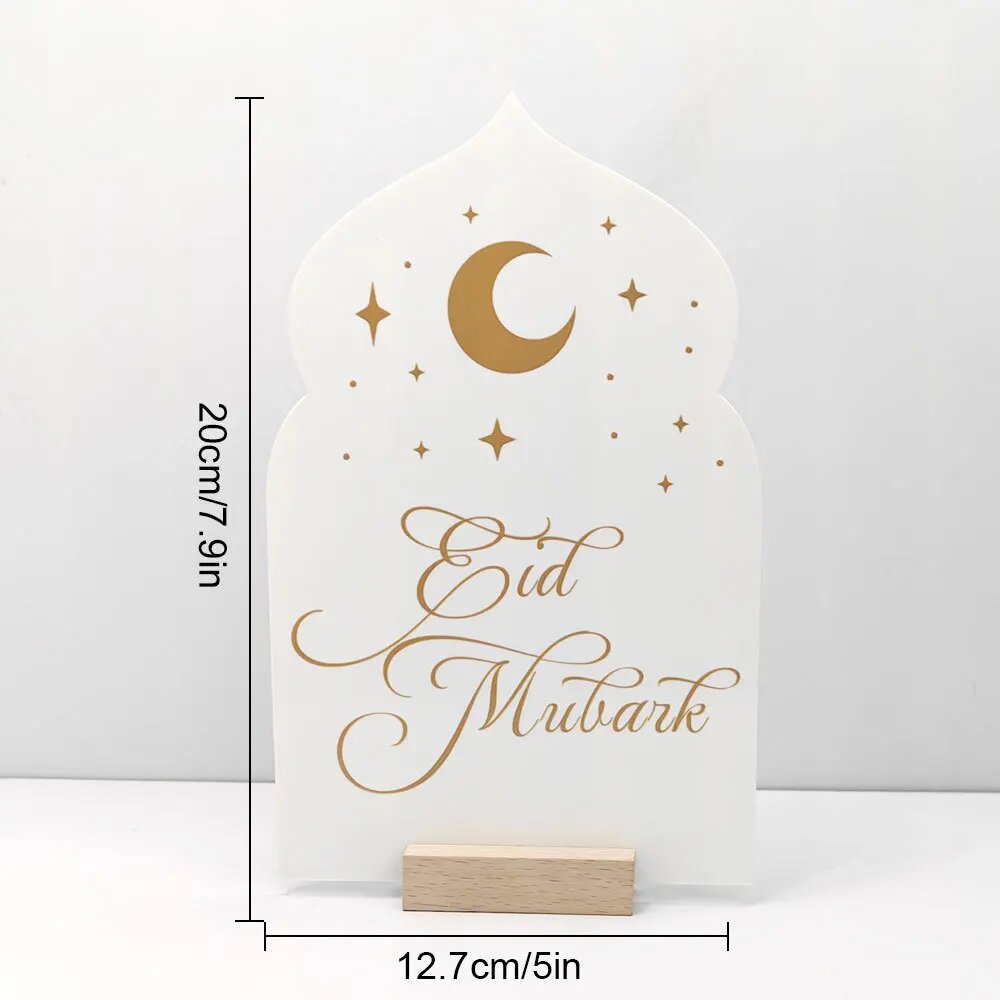Рамадан обратный отсчет Адвент-календарь Ид Мубарак украшения мусульманские товары для вечеринок 2025 Рамадан украшения дома аксессуары
