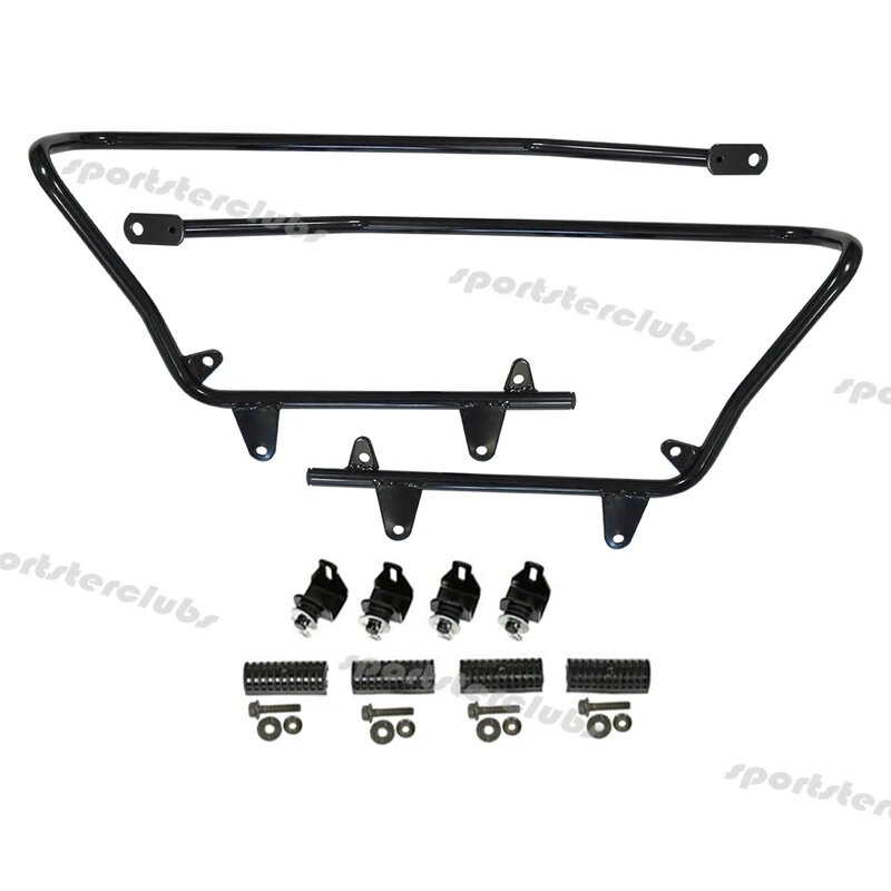 Жесткие сумки, конверсионный кронштейн для Harley Davidson Softail Fat Boy FLSTF/I 1990-2017 Heritage Classic FLSTC 86-17