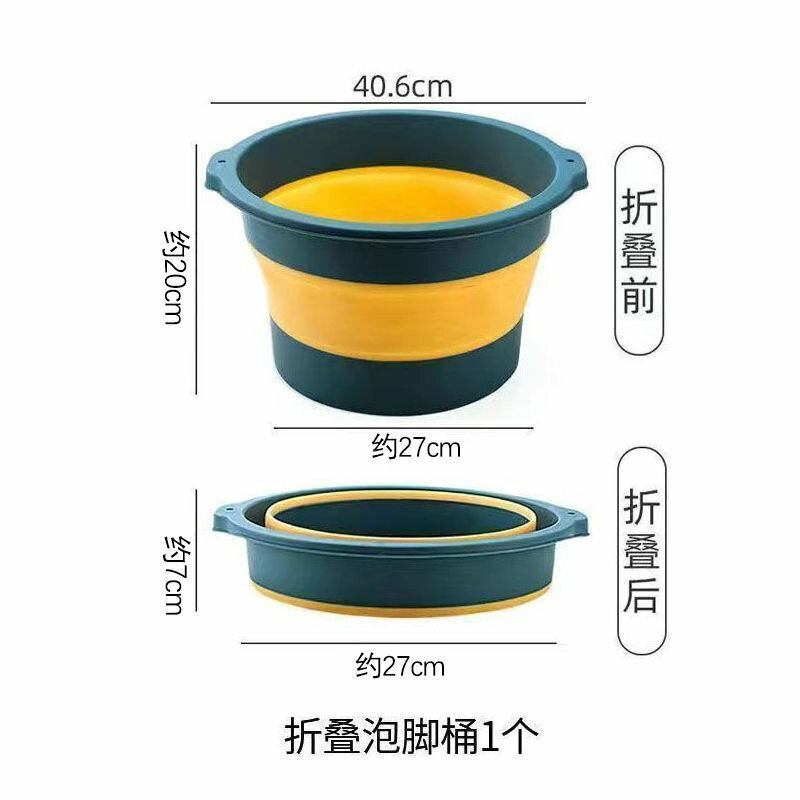 Складная ванночка для ног, домашняя, компактная, пластиковая, массажная ванночка для ног, ведро для замачивания ног для взрослых, оптовая продажа ведер для замачивания ног