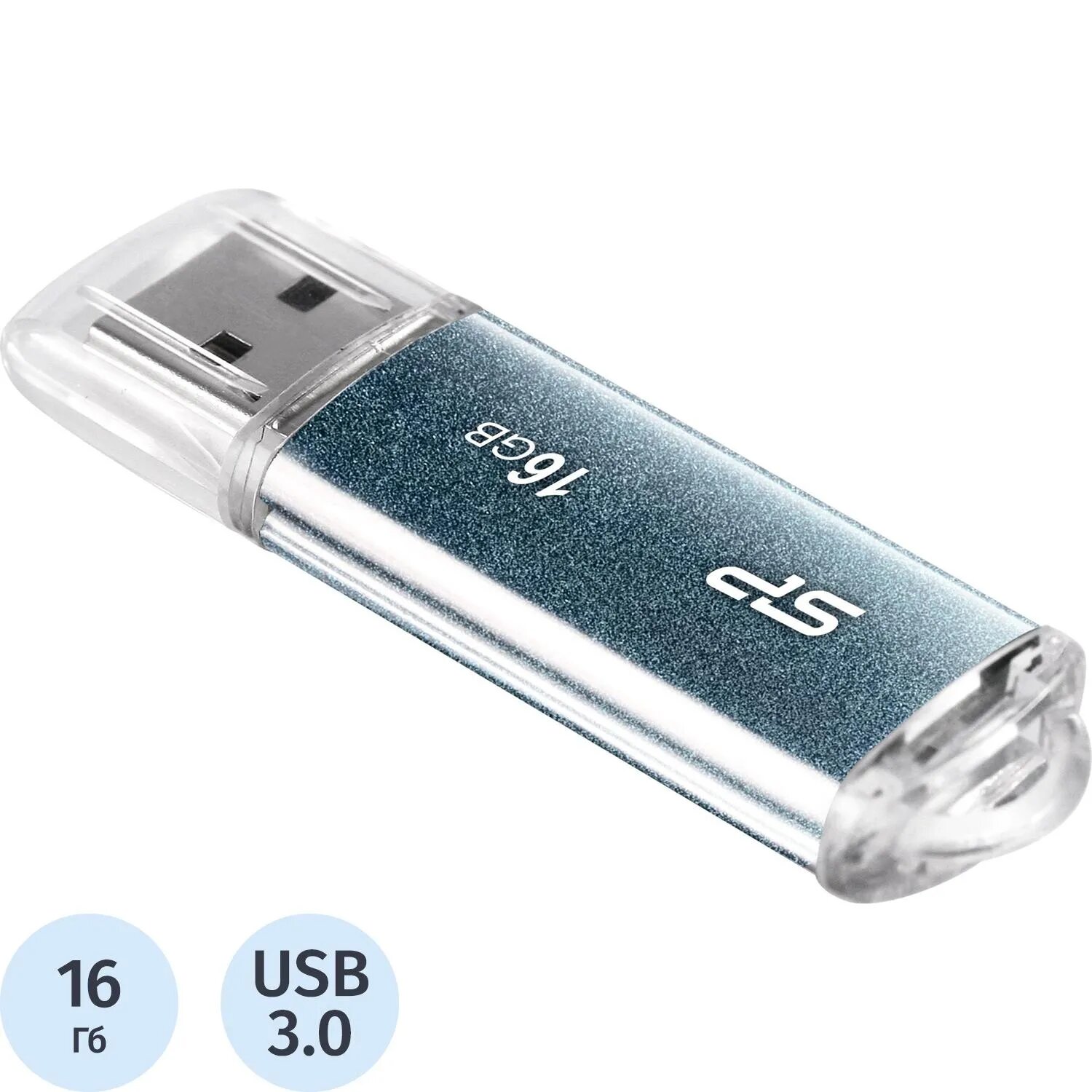 Флеш-память Silicon Power Marvel M01, 16Gb, USB 3.2 G1, с, SP016GBUF3M01V1B