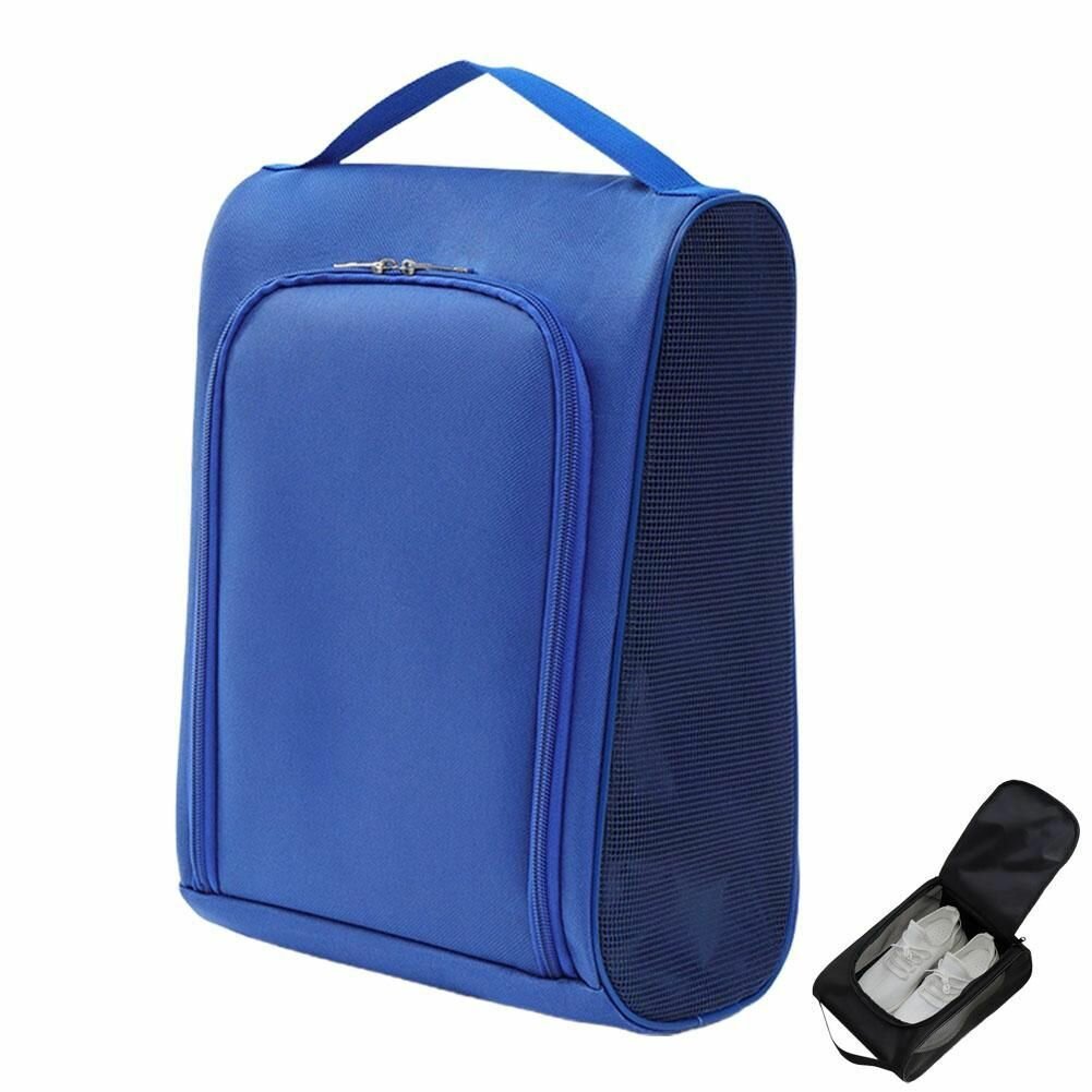 Чехол для обуви дорожный, пыленепроницаемый. Для кроссовок, спортивной сменной обуви35 см х 12 см х 23 см