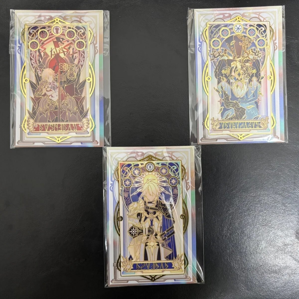 Металлическая карточка Honkai: Star Rail Phainon Mydei Anaxa 3PCS