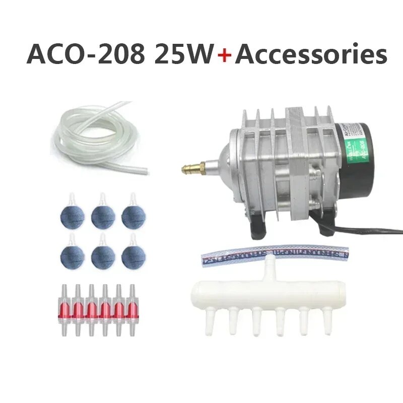 Воздушный насос Hailea для аквариума EU adapter 220V 50HZ, ACO-208Accessories