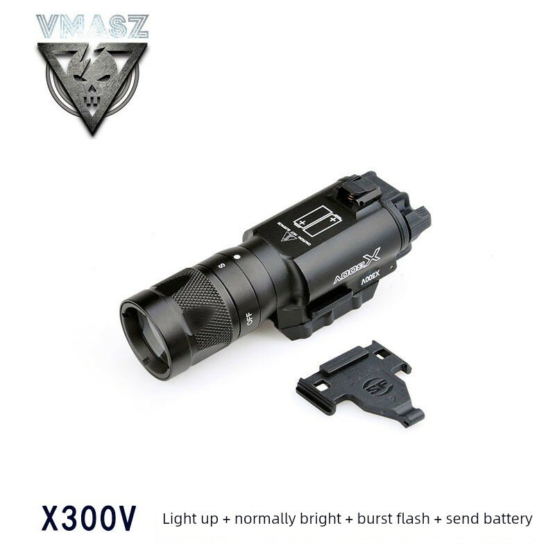Фонарь VMASZ Streamlight TLR-1 с креплением снизу, 400 стробоскопов, лазер SBAL, фонарь X300U X300V (люмен 370) черный