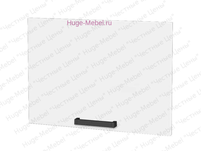 Кухонный фасад Ф-85 белый бриллиант (Пасаденна) Huge Mebel . Ширина 596 Высота 354. Кухонные фасады