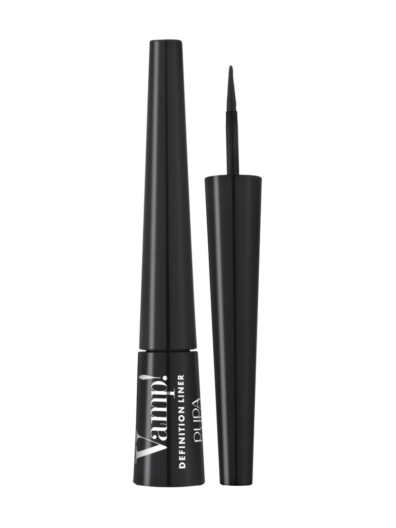 Подводка для глаз Pupa Vamp! Definition Liner, жидкая, коричневая, 4,5мл