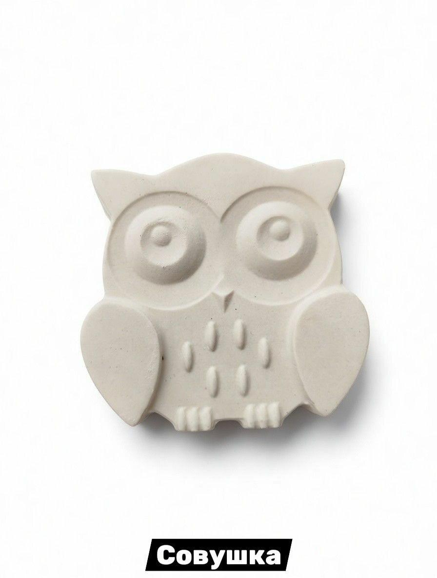 Фигурка барельеф-заготовка для творчества Совушка