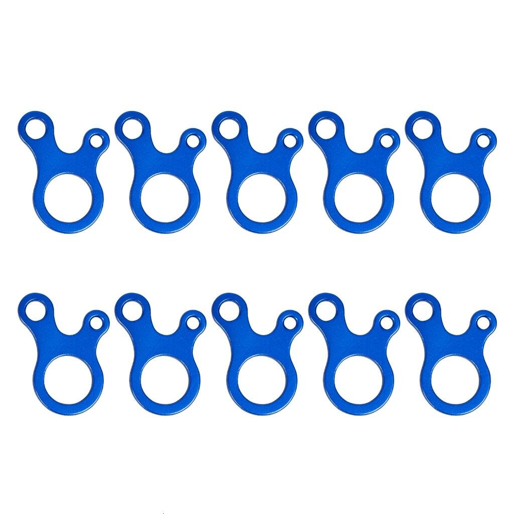 Натяжитель троса для палатки, 10 шт, Синий