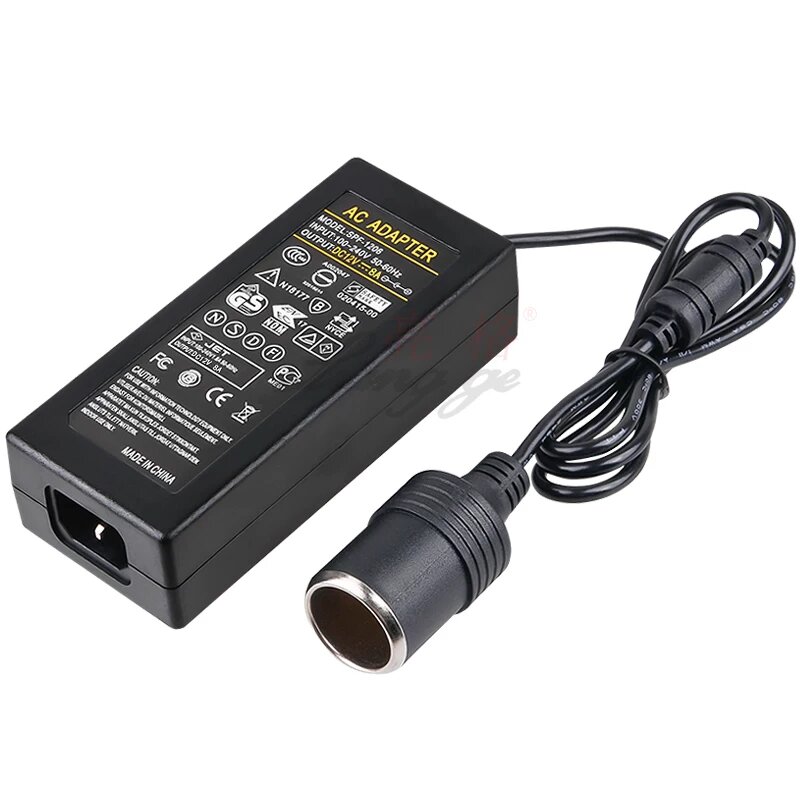 Инвертор-преобразователь напряжения 220В в 12В для автомобиля и дома, блок питания, автомобильные аксессуары Настольный