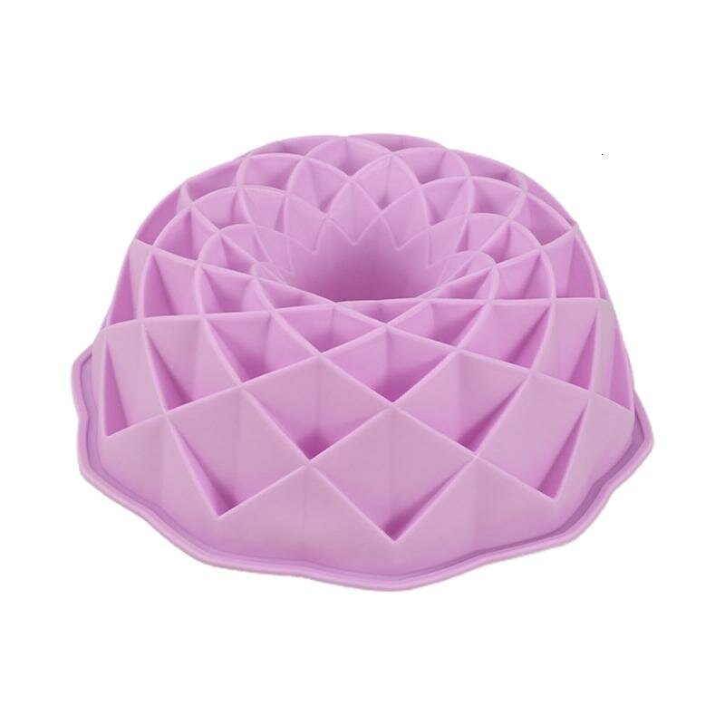 Формы для шоколада и мусса, силиконовые, форма гнезда, Фиолетовый